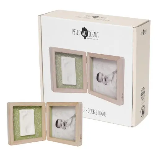 PETIT ARTICHAUT Double Framebaby Print & Photo Frame - Olive Tree
