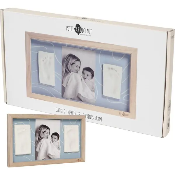PETIT ARTICHAUT 2 Printsbaby Imprint & Photo Frame - Blue Abstract