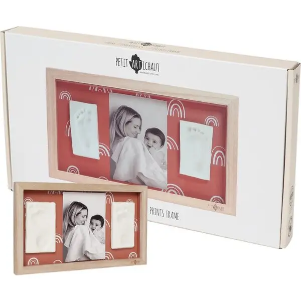 PETIT ARTICHAUT 2 Printsbaby Imprint & Photo Frame - Rainbow Terracotta