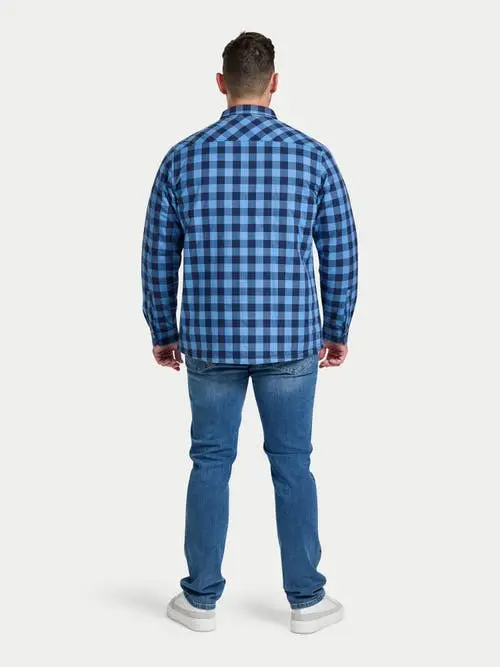 RAGING BULL Long Sleeve Quilted Shacket