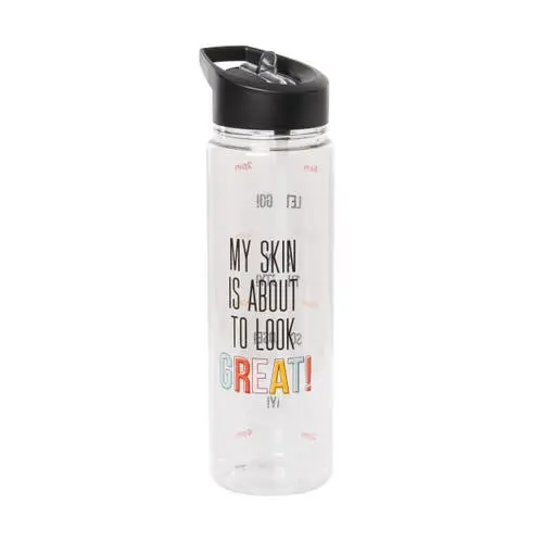TOTALEE GIFT About To Look Great Tritan Bottle Plastic White 22 Oz - Clear
