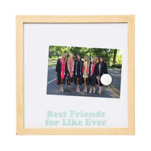 Totalee Gift Best Friends Magnetic Frame - White