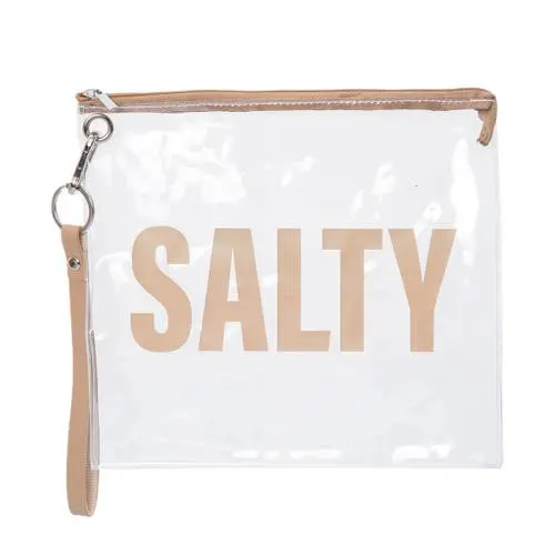 TOTALEE GIFT Salty Bag Wristlet - Clear