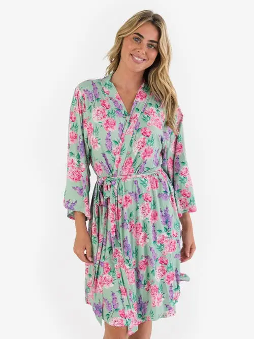 RUFFLEBUTTS Softsnooze Maternity Robe