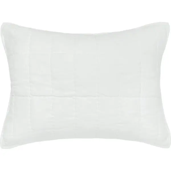 ELISABETH YORK Odine Dove Sham Decor - White