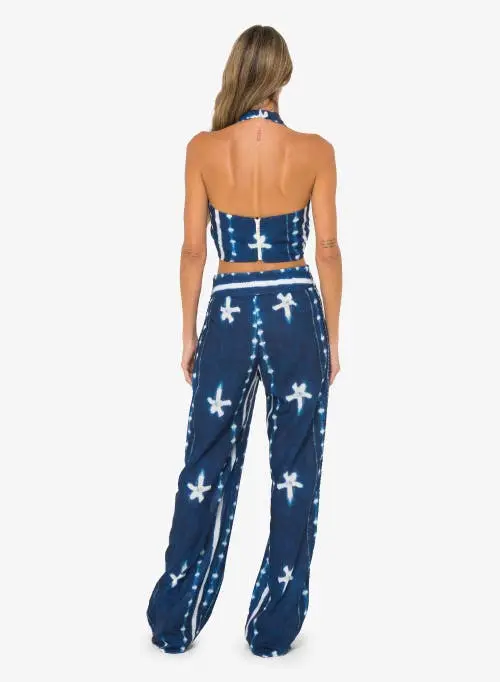 JBQ Nandy Halter Crop Top