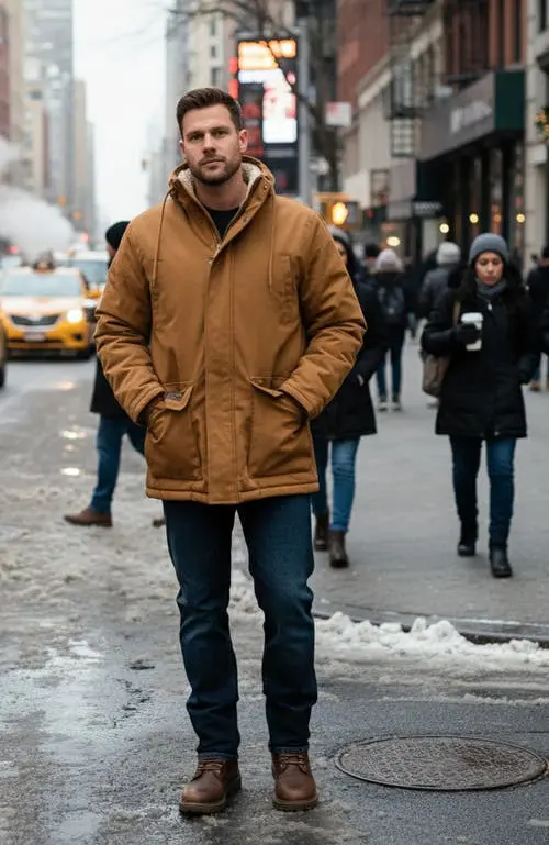 CANADA WEATHER GEAR Duck Canvas Parka