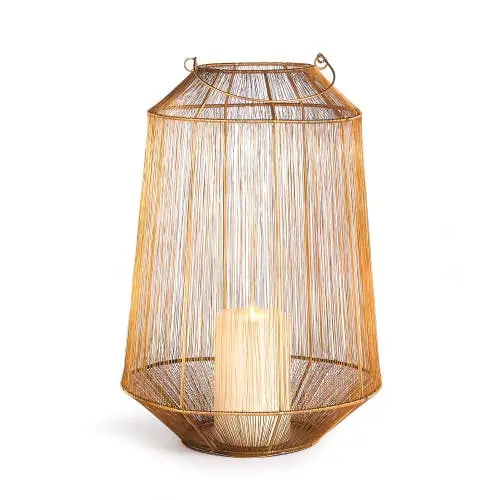 NAPA HOME & GARDEN Elwin Lantern - Gold