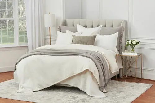 ELISABETH YORK Pernille Ivory Duvet Cover