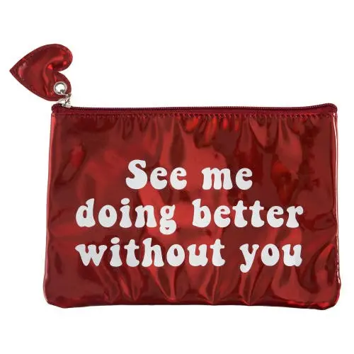 TOTALEE GIFT See Me Doing Better Metallic Bag