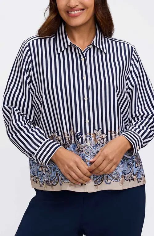 Foxcroft Cotton Button-up Shirt