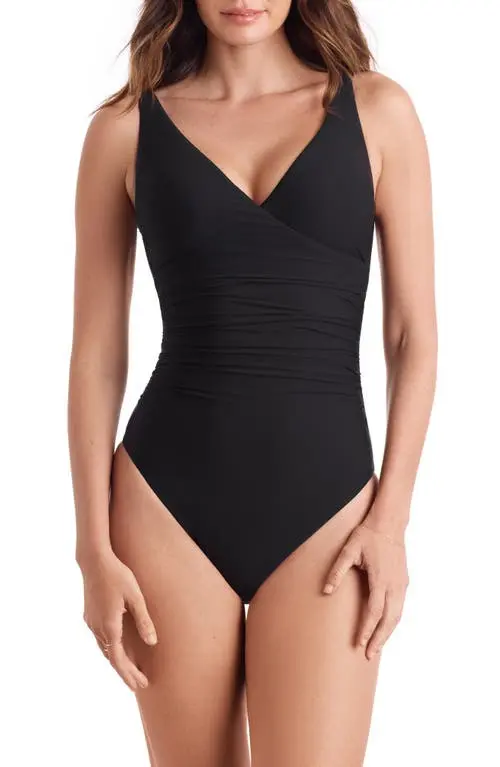 MIMI FLAMINGO Bailey One-piece Swimsuit - Black