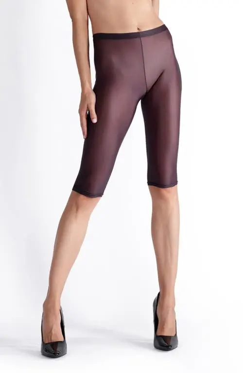 LECHERY® Lustrous Sheer Capri Tights