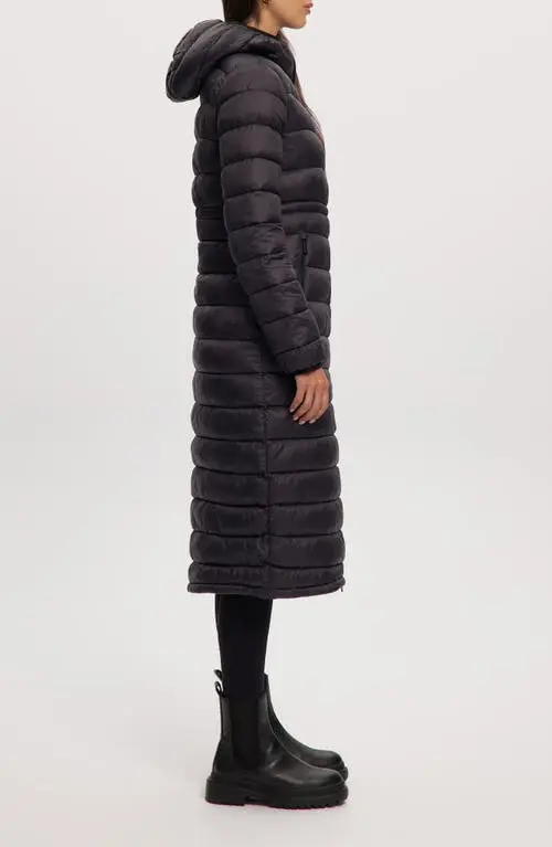 NOIZE Lightweight Long Puffer Coat