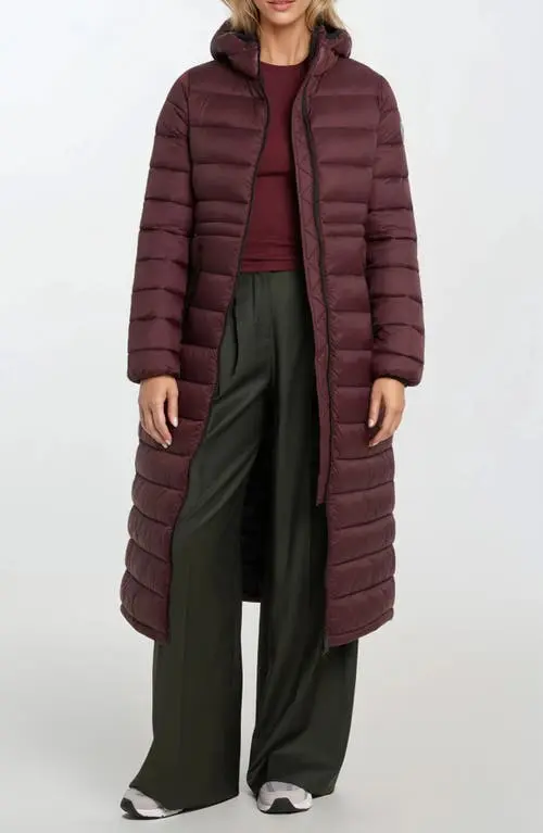 NOIZE Lightweight Long Puffer Coat