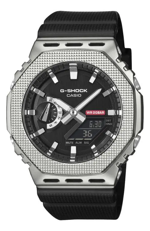 G-Shock G-steel 5600 Series Ana-digi Resin Strap Watch - Black