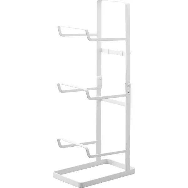 YAMAZAKI Fitness Equipment Storage Rack - White