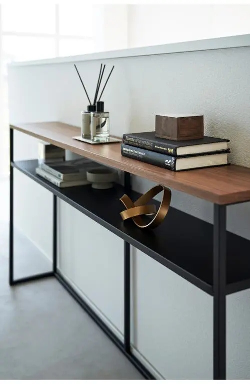 YAMAZAKI Long Console Table - Black