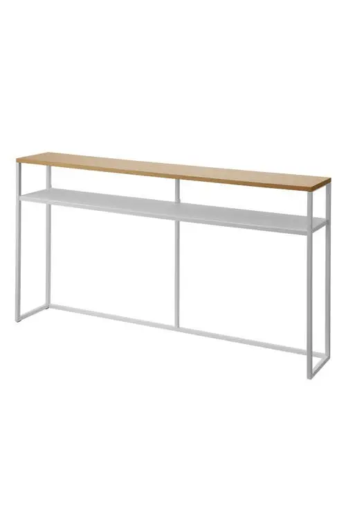 YAMAZAKI Long Console Table - White