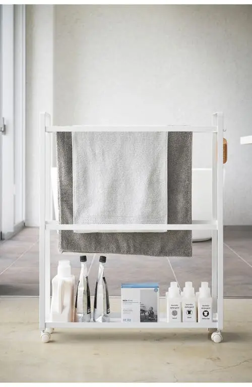 YAMAZAKI Rolling Towel Rack