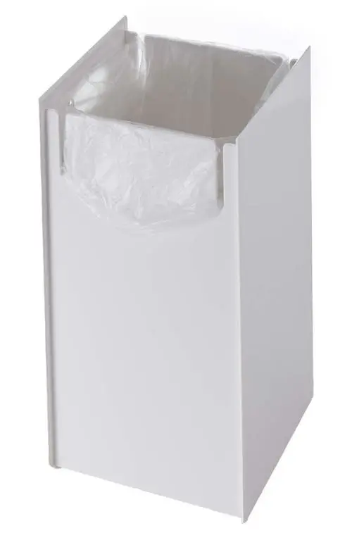 YAMAZAKI Trash Can - White