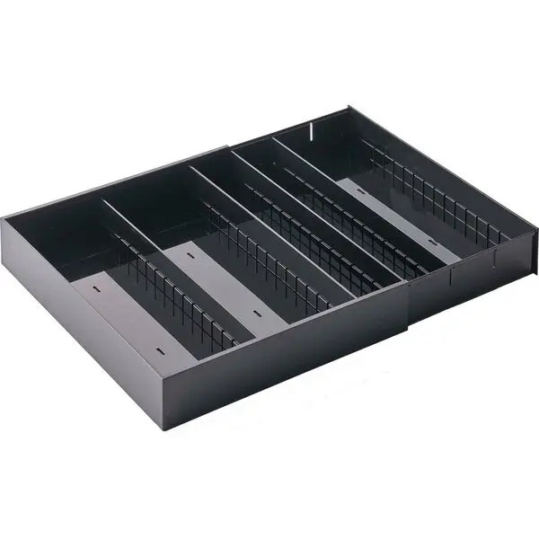 YAMAZAKI Expandable Cutlery Organizer - Black