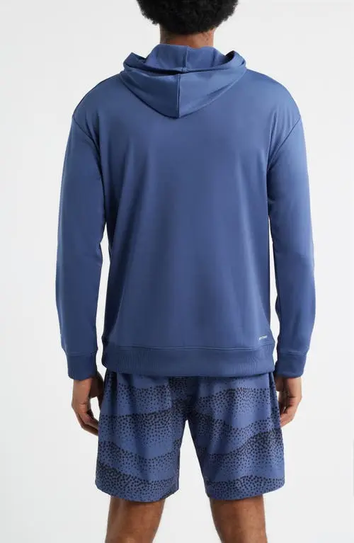 SANTO STUDIO Tempo Comfort Performance Hoodie - Blue