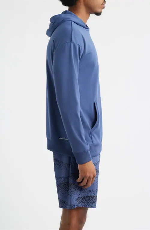SANTO STUDIO Tempo Comfort Performance Hoodie - Blue