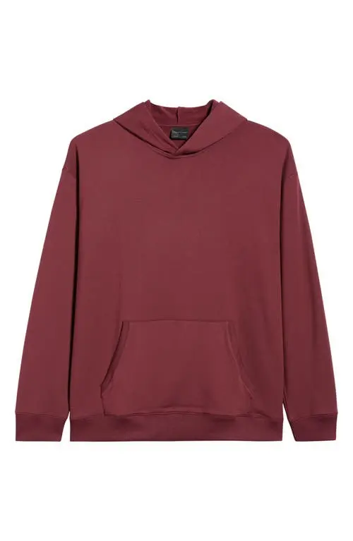 SANTO STUDIO Tempo Comfort Performance Hoodie - Merlot