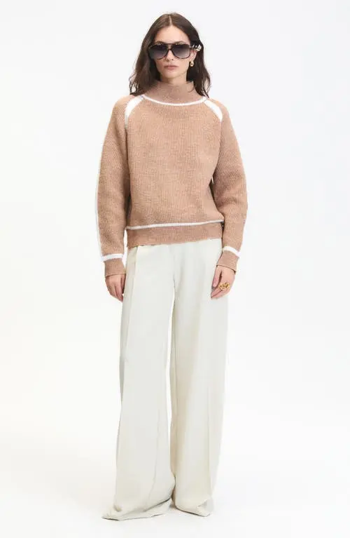 Deluc Shaker-stitch Turtleneck Sweater