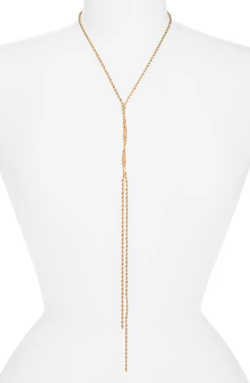 Nordstrom Twisted Rope Chain Y-necklace