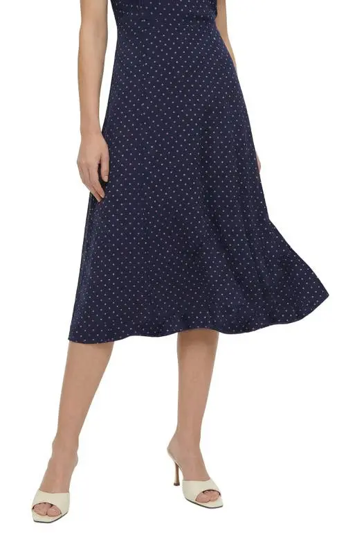 LILY AND LIONEL Primrose Midi Dress - Navy