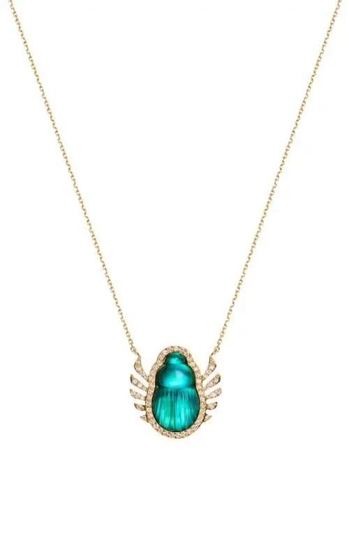 LITO FINE JEWELRY Angelica Pendant Necklace - Turquoise