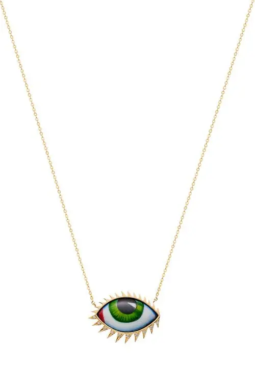LITO FINE JEWELRY Apollo 13 Grand Vert Necklace - Green