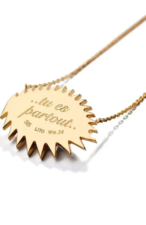 LITO FINE JEWELRY Apollo 13 Grand Vert Necklace