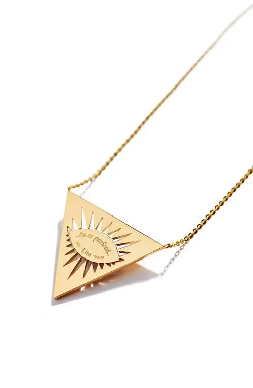 LITO FINE JEWELRY Isida Petite Pendant Necklace