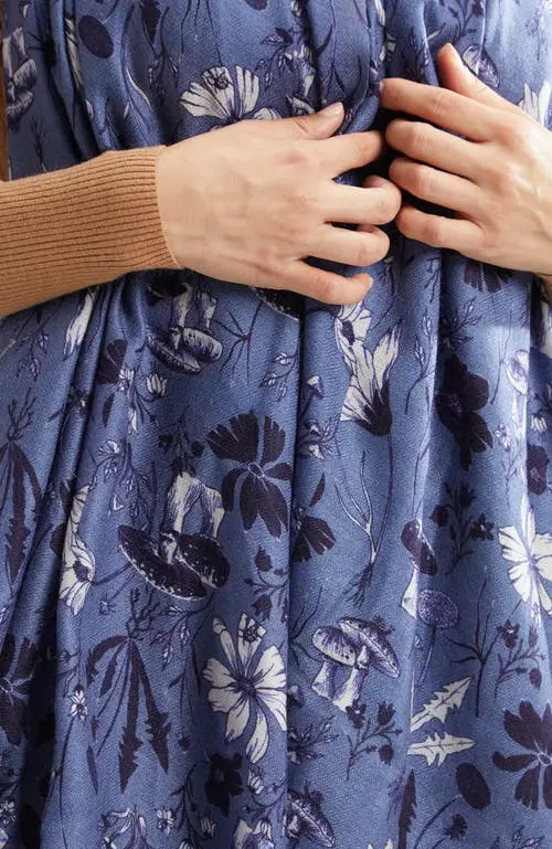 LILY AND LIONEL Sorella Floral Printed Scarf