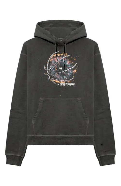 OVERTIME Graphic Print Hoodie