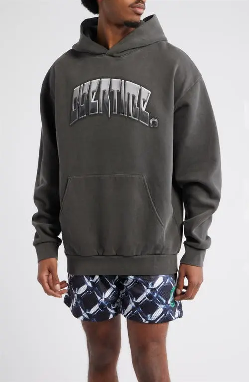 OVERTIME Graphic Print Hoodie