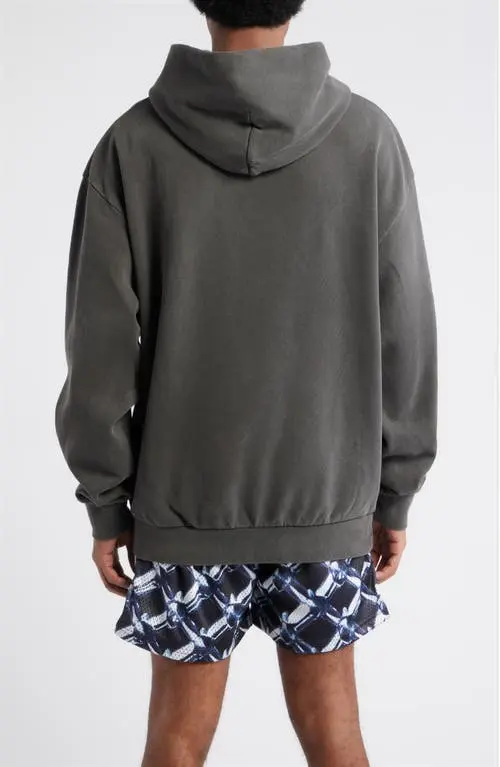 OVERTIME Graphic Print Hoodie
