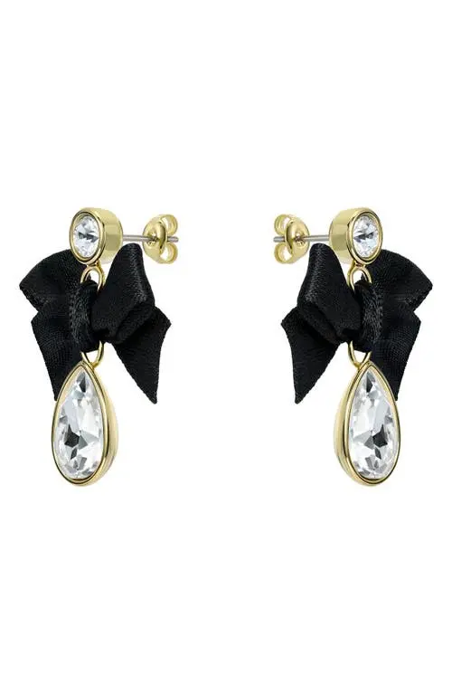 Ted Baker London Ritala Ribbon Bow Crystal Drop Earrings