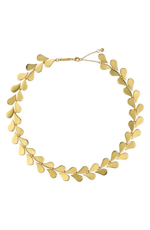 Ted Baker London Abstract Heart Collar Necklace - Gold Tone
