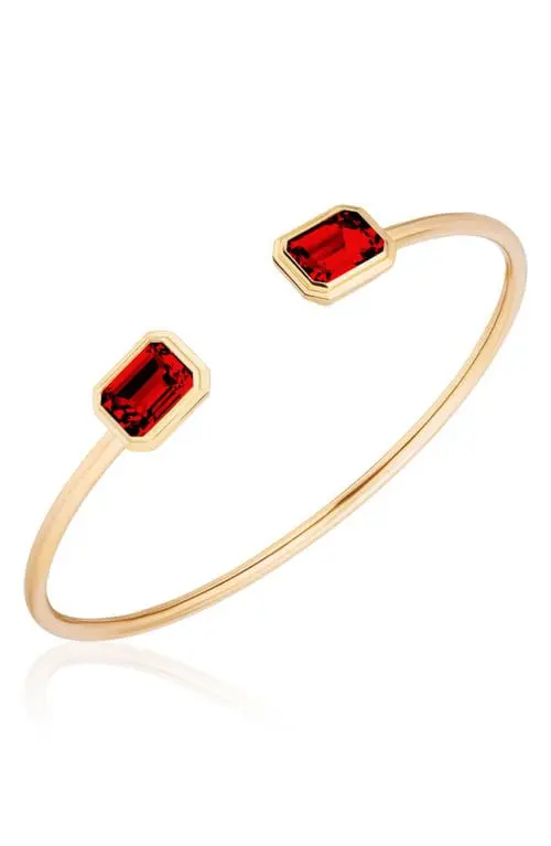 Goshwara Manhattan Round Flex Cuff - Red