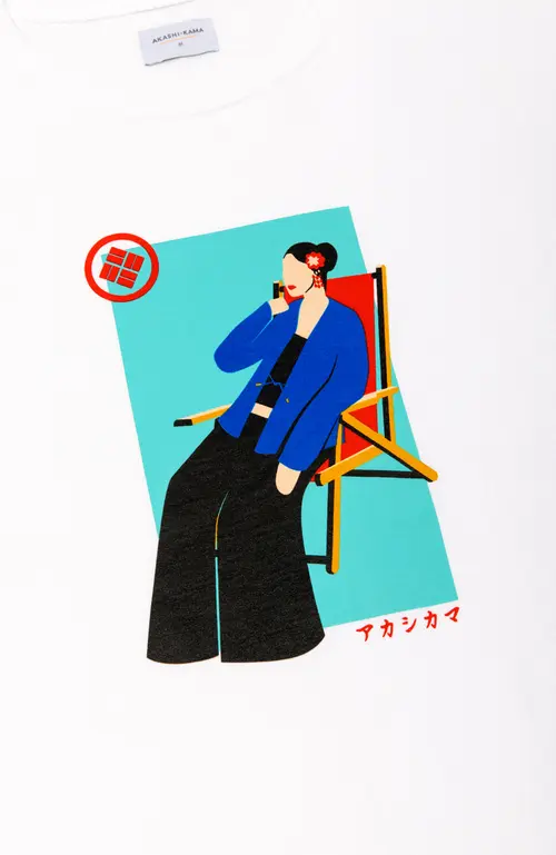 AKASHI-KAMA Riviera Oversize Tee