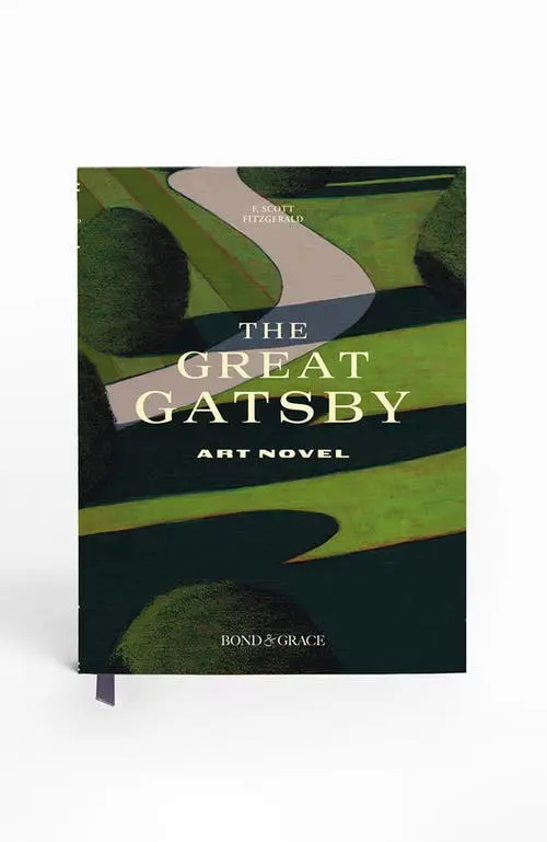 BOND & GRACE The Great Gatsby Art Novel - Green