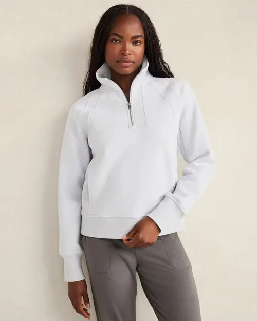 HAVEN WELL WITHIN Cloud Fleece Half-zip Pullover