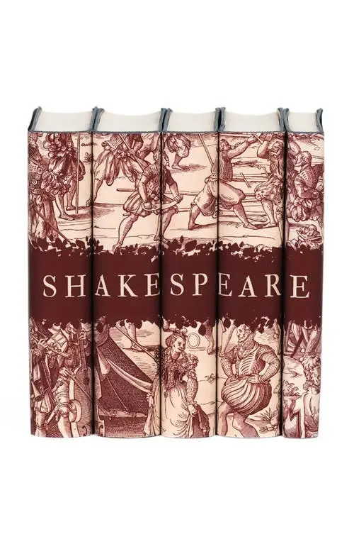 JUNIPER BOOKS William Shakespeare Engraving Book Set
