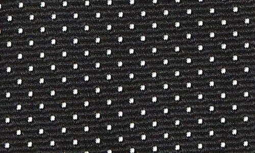 David Donahue Silk Bow Tie - Black/white