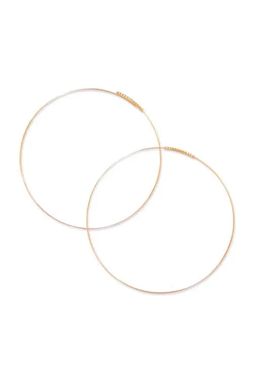SUNSHINE STUDIOS Soho Hoop Earrings - Gold