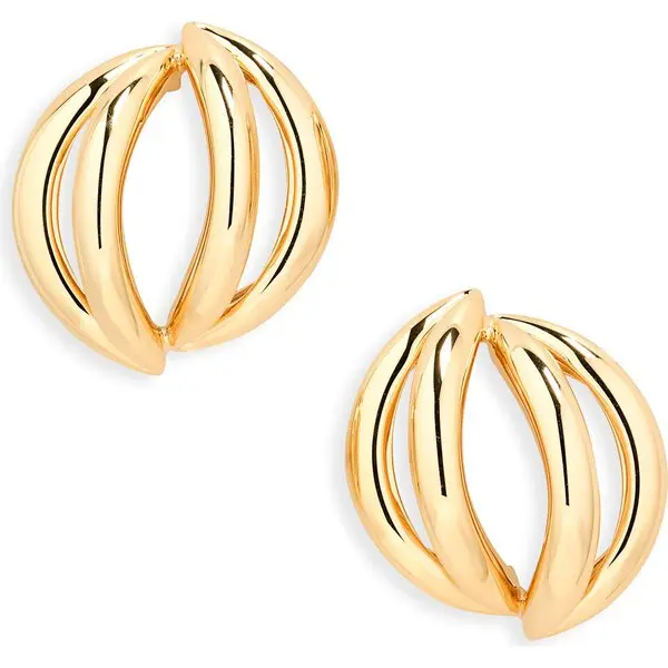 JENNIFER FISHER Interlocking Drop Earrings - Gold